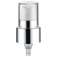 China Plastic Cosmetic Lotion Pump 24/410 Size with Flip Top Cap - 0.5ML Discharge Rate, PP Material for sale