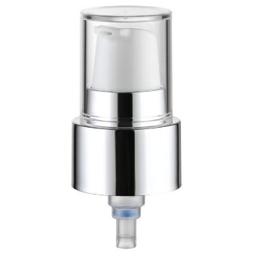 China Plastic Cosmetic Lotion Pump 24/410 Size with Flip Top Cap - 0.5ML Discharge Rate, PP Material for sale