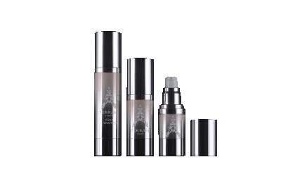 China PP Airless Pump Bottle 30ml 50ml 100ml with 0.25ml Dispensing for Cosmetic Packaging for sale