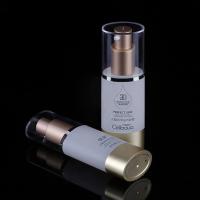 China PP 30ml Airless Cosmetic Bottle with 0.25ml Pump Dispenser for Skincare Products for sale