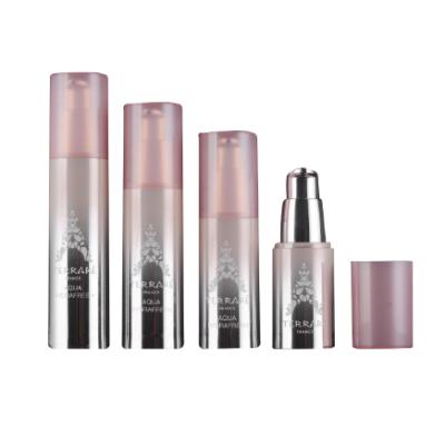 China PP Airless Bottle 20ml 30ml 40ml 50ml with 0.25ml Dispensing for Cosmetics and Skincare Products for sale
