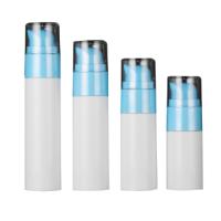China 20ml-50ml PP Airless Pump Bottle Cylinder Shape with 0.25ml Discharge Rate for Skincare Products (MC-210) for sale