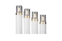 China PP Cosmetic Lotion Pump Airless Bottle 20ml 30ml 40ml 50ml with 0.25ML Dispensing Rate for sale