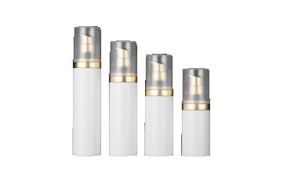 China PP Cosmetic Lotion Pump Airless Bottle 20ml 30ml 40ml 50ml with 0.25ML Dispensing Rate for sale