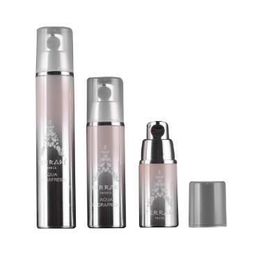 China 15ml 30ml 50ml Airless Pump Bottle Cosmetic Packaging with 0.25ml Dispense Rate - MC-212 Model for sale