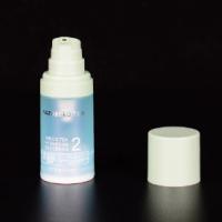 China 15ml 30ml 50ml Airless Pump Bottle Cosmetic Packaging with 0.25ml Dispensing Rate - AS/ABS Materials for sale