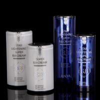 China PP Material 30ml 50ml Airless Pump Bottle with 0.25ml Dispensing Rate for Cosmetic Packaging for sale