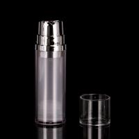 China PP Material 15ml 30ml Airless Pump Bottles Cosmetic Packaging Custom Logo for sale