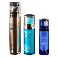 China 25ML AS Double Inner Airless Pump Bottle with 0.25ml Dispensing Rate for Cosmetic Packaging (MC-220) for sale