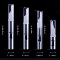 China 5ml 8ml 12ml 15ml Airless Eye Cream Pump Bottle PP Transparent Cover for sale