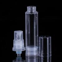 China 5ml 10ml Mini Airless Pump Bottle Refillable Cosmetic Travel Size PP Plastic for sale
