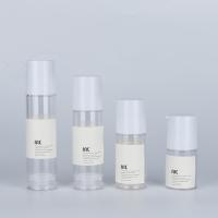 China Cylinder PP Airless Pump Bottle for Cosmetics 40ml 80ml 100ml 120ml for sale