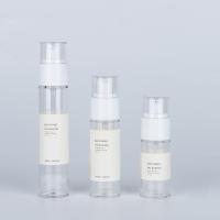 China PP Airless Pump Bottle 15ml 30ml 50ml with Child Resistant Reversible Cap for sale