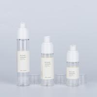 China PP Airless Pump Bottle 15ml 30ml 50ml with Child Resistant Reversible Cap for sale