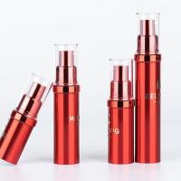 China AS PP Airless Pump Lotion Bottle 10ml 15ml 20ml 30ml with 0.25ml Dispense Rate and Childproof Cap for sale