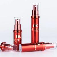 China AS PP Airless Pump Lotion Bottle 10ml 15ml 20ml 30ml with 0.25ml Dispense Rate and Childproof Cap for sale