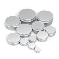 China Custom Aluminum Screw Cap Jars Multiple Capacity Options 10ml to 500ml For Cosmetics Food Packaging MC-801 for sale