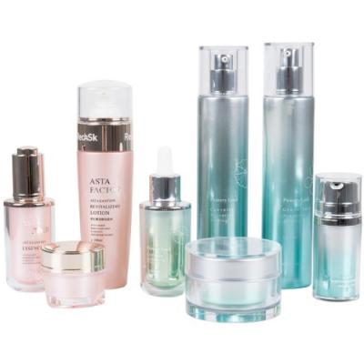 China PET Construction Skin Care Bottles Set 40ml 120ml 50g with Custom Branding and 10,000 MOQ for sale