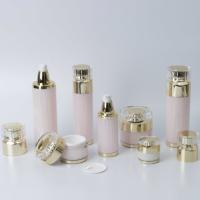 China Acrylic Skincare Bottle Packaging Set 15g-120ml with Spiral Lock and Double-Layer Liner (MC-308) for sale