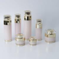China Acrylic Skincare Bottle Packaging Set 15g-120ml with Spiral Lock and Double-Layer Liner (MC-308) for sale