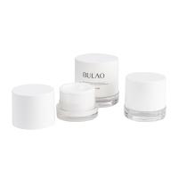 China Round Acrylic Cosmetic Cream Jar 15g 30g 50g - Leak-Proof Packaging for Skincare Products for sale