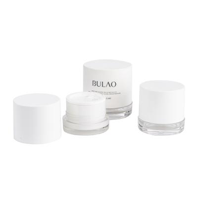 China Round Acrylic Cosmetic Cream Jar 15g 30g 50g - Leak-Proof Packaging for Skincare Products for sale