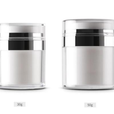 China 15g 30g 50g Acrylic Cosmetic Jars for Creams and Skincare Products with 10,000 MOQ for sale