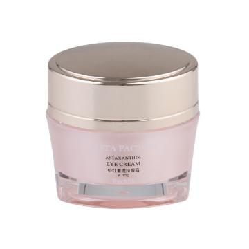 China 15g Acrylic Cosmetic Jars - Round Empty Containers with Custom Colors, 10,000 MOQ for sale