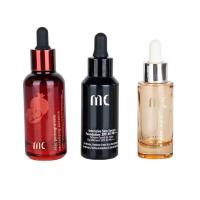 China OEM 30ml 50ml Glass Dropper Bottles with Custom Labels for Serums and Essential Oils for sale