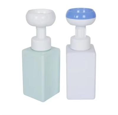 China 450ml PETG Plastic Foam Pump Bottle with 24/410 Neck Finish - Customizable Cosmetic Packaging for sale