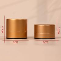 China 5g-10g Round Aluminum Tea Jar with Food-Grade PS Base - MC-802 Metal Container for Tea and Spices for sale