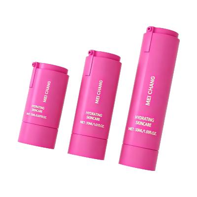 China 30ml 50ml 100ml Airless Pump Bottle Eco Friendly Recycled Plastic Cosmetic Packaging for sale