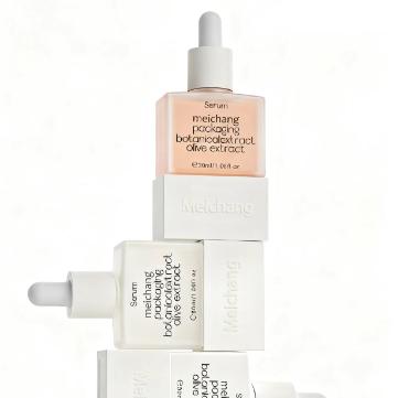 China 30ml 50ml Glass Dropper Bottles with Pump Caps for Essential Oils and Cosmetics for sale
