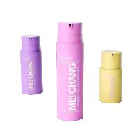 China 15ml 30ml 50ml Airless Pump Bottle AS ABS Material Customizable Round Shape for sale