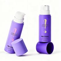 China 150ml 200ml 250ml PP Airless Pump Bottle Impact Resistant Customized Color for sale