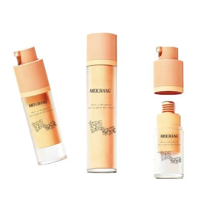 China 15ml 30ml 50ml Leak Proof Acrylic Airless Pump Bottle for Skin Care Cosmetics for sale
