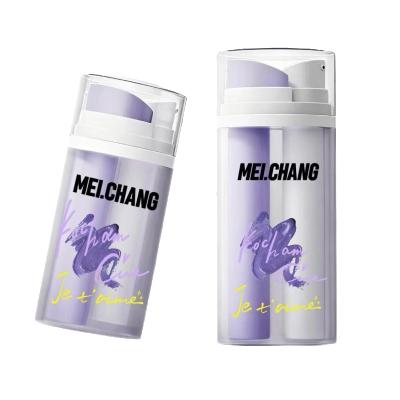 China Double Tube Vacuum Bottle 10ml 15ml Airless Pump for Lotion Essence Cosmetics Packaging for sale