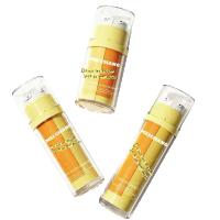China Double Tube Vacuum Bottle 10ml 15ml Airless Pump for Lotion Essence Cosmetics Packaging for sale