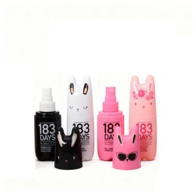 China 65ml PET Plastic Airless Pump Spray Bottle with 24/410 Neck Finish for Cosmetic Packaging for sale