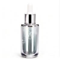China 40ml PP Cosmetic Dropper Bottle with Pump Dispenser - Transparent Packaging for Serums & Essential Oils (MC-601) for sale