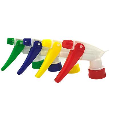 China PP Material 28/410 Plastic Disinfection Spray Pump with Square Gun Design - Multiple Colors (MC-161) for sale