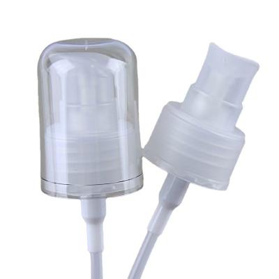 China 20/400 PP Cosmetic Lotion Pump Leakproof Plastic Spray Pump 0.2ml for sale