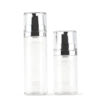 China PP Material 15ml 30ml Airless Pump Bottles Cosmetic Packaging Custom Logo for sale