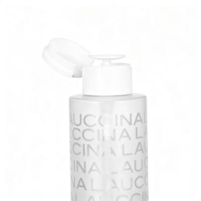 China 100ml 200ml 300ml 330ml PET Plastic Makeup Remover Bottle with Pump Dispenser - 24/410 Neck Finish for sale