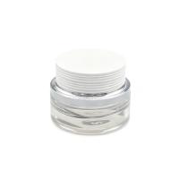 China Custom 30g Glass Cosmetic Jar with Lids - Food-Grade Glass Container for Skincare Products (MC-G-529) for sale