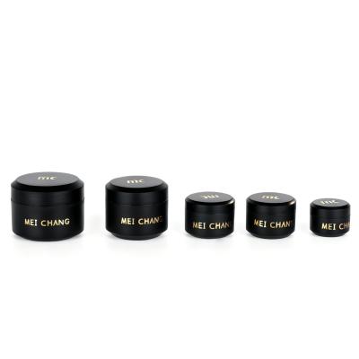 China Custom Color PP Round Cream Jar 5g 10g 15g 30g 50g Plastic Cosmetic Packaging Container for sale