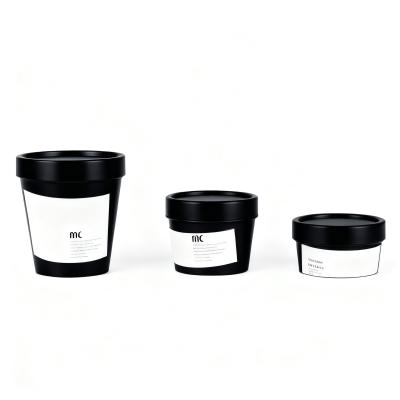 China PP Material Ice Cream Shaped Cosmetic Jars 50g 100g 200g with OEM Logo - MC-P-526 for sale