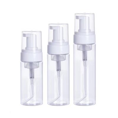 China 150ml PET Plastic Pump Bottle with 24/410 Neck Finish - Custom Cosmetic Packaging for Lotions and Serums for sale