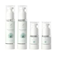 China Airless Lotion Pump Bottle 15ml 30ml 50ml 80ml 100ml 120ml PP Screen Printing for sale