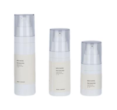 China 15ml-50ml PP Cosmetic Lotion Bottles Airless Empty Pump Bottles Multi Size (MC-243) for sale